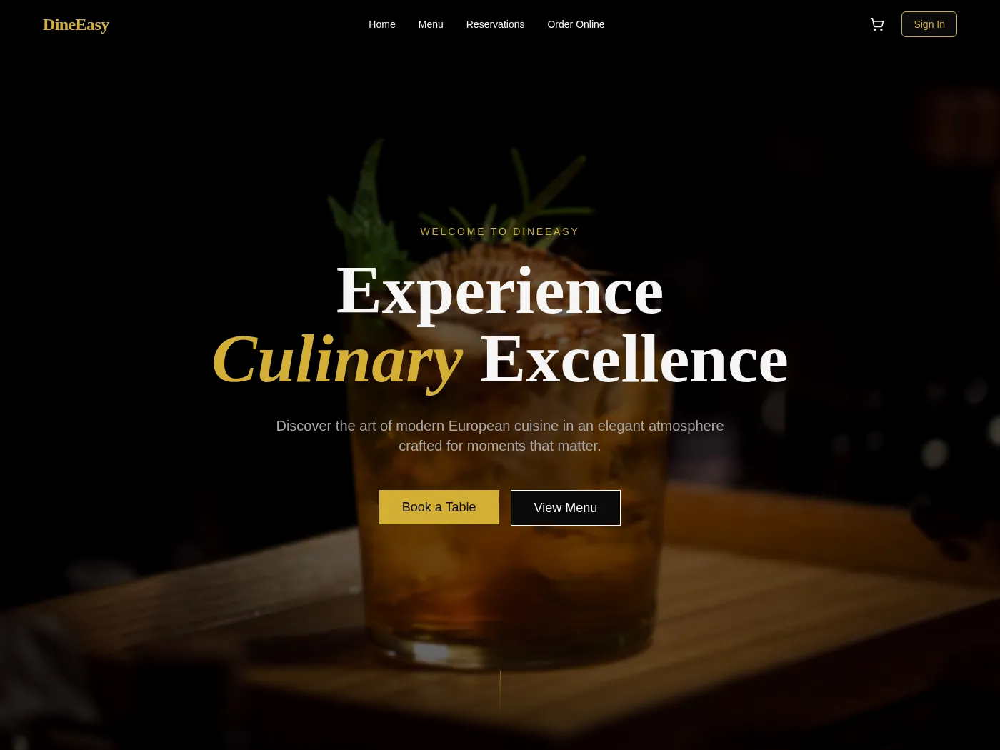 DineEasy