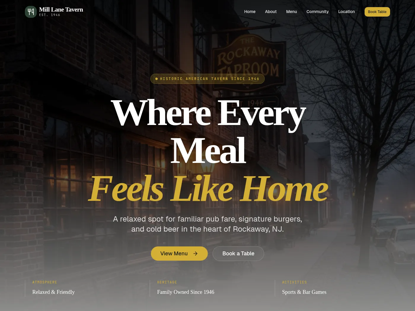 Savory Bites Website