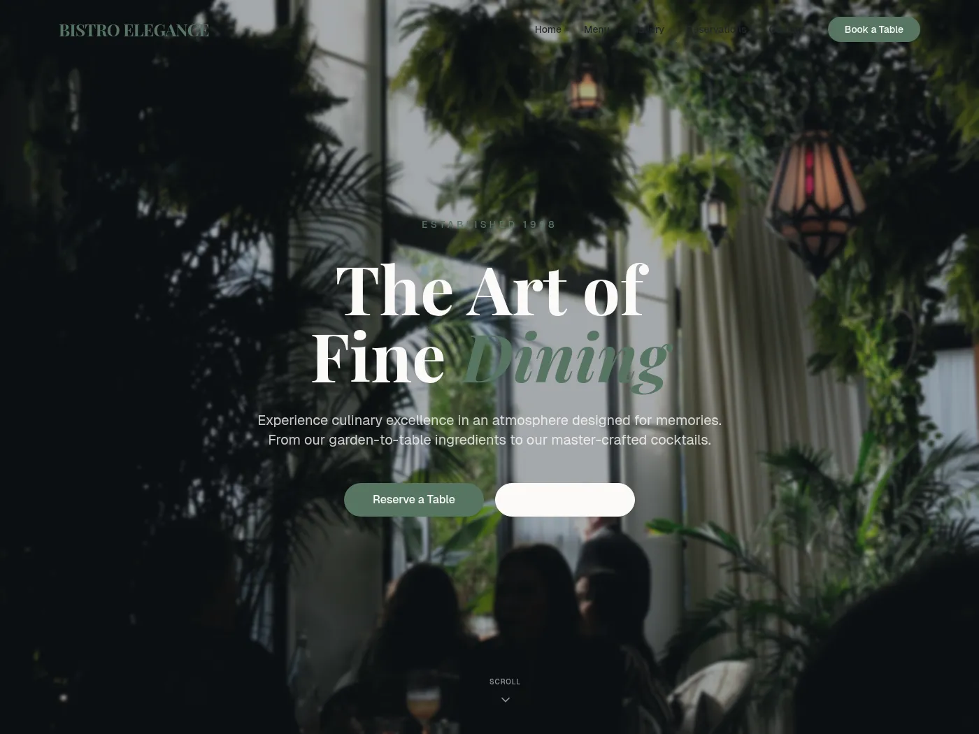 Bistro Web Launch