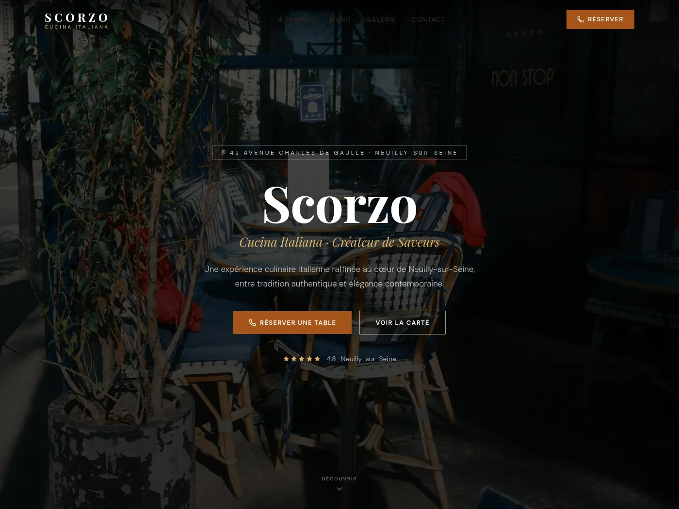 Le Gourmet Web Présence
