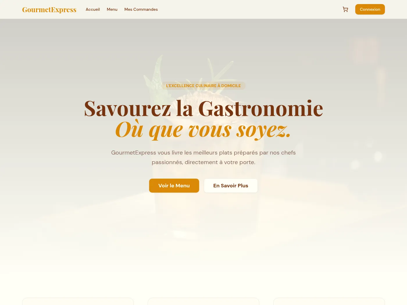 RestoLivraison Site