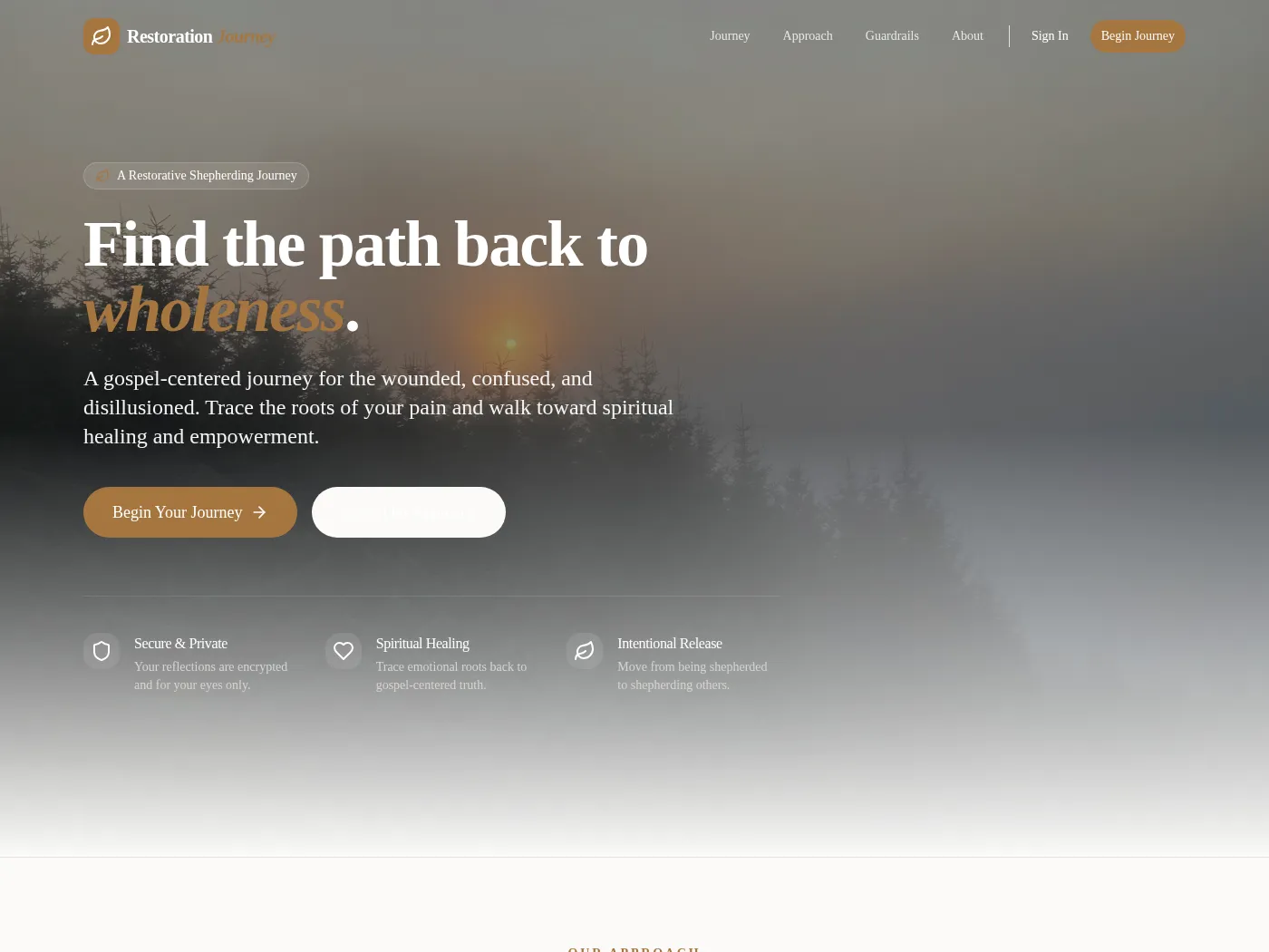 Restoration Journey