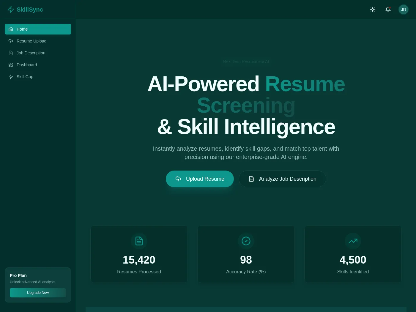 SkillSync Resume AI