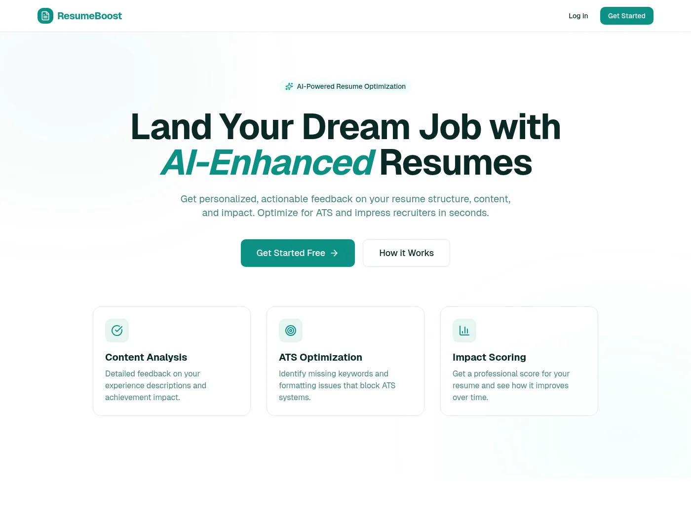 ResumeBoost Bot