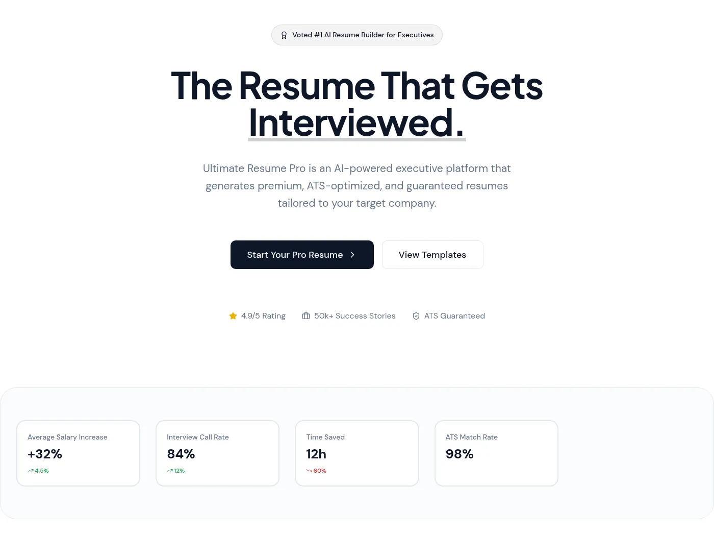 Ultimate Resume Pro