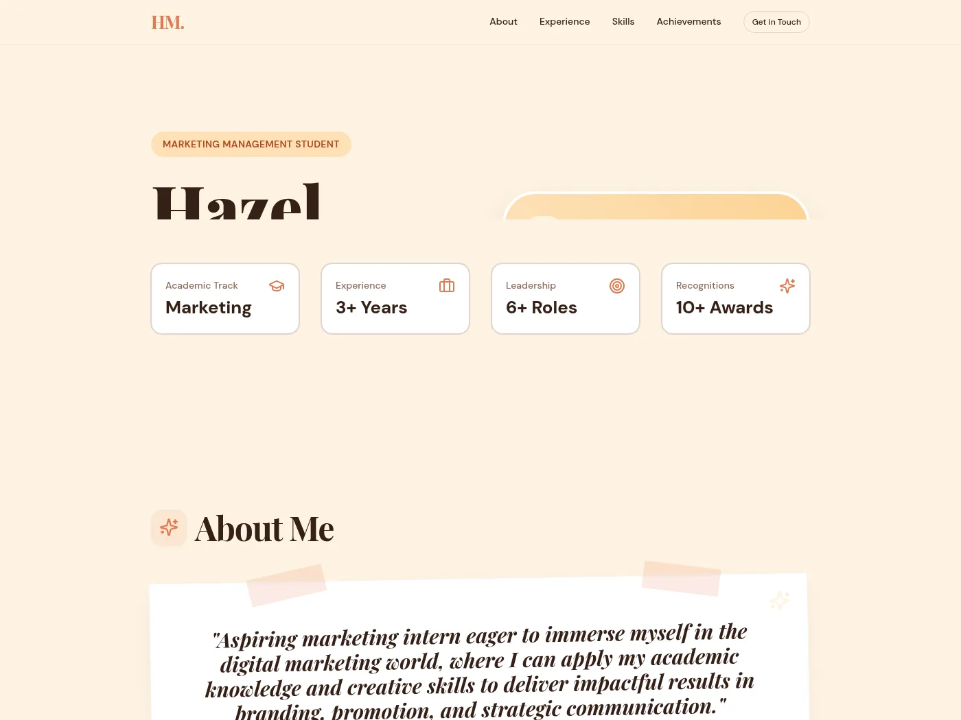 Resume Portfolio Hub