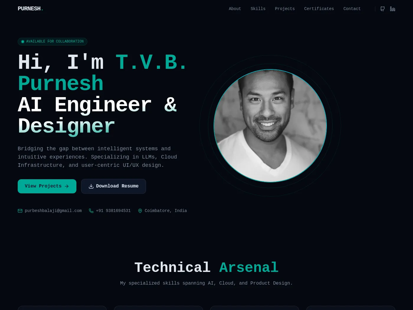 Standout Portfolio Site