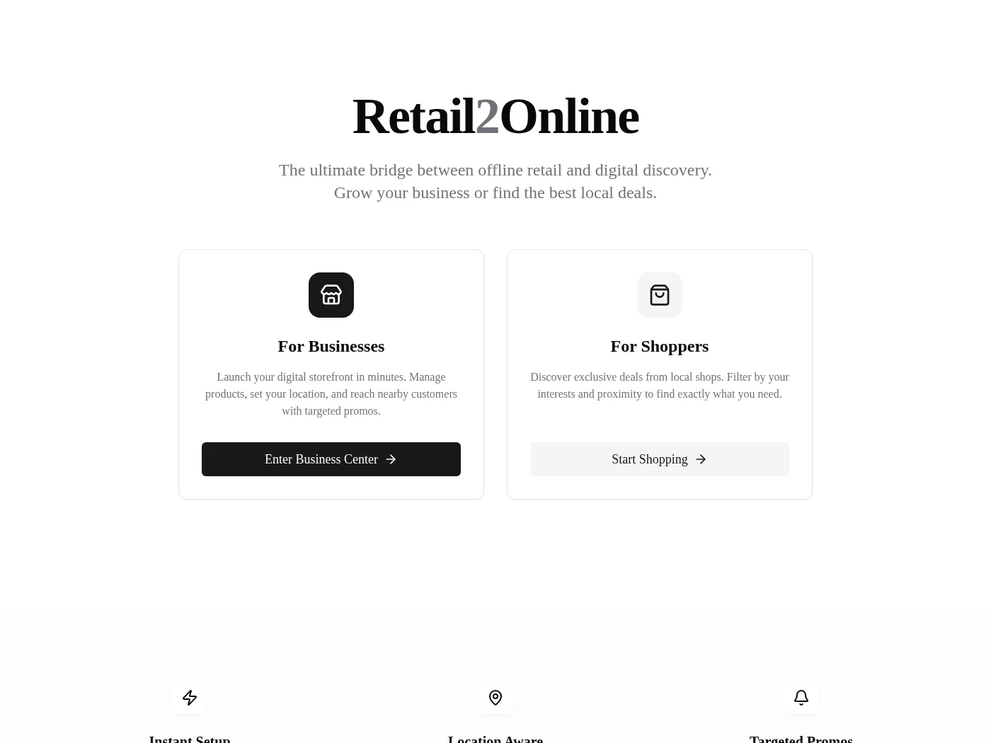 Retail2Online Suite