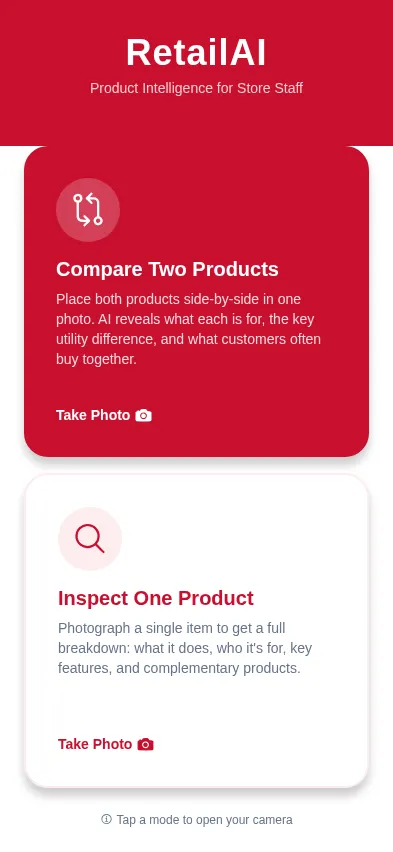 RetailAI Visual Compare