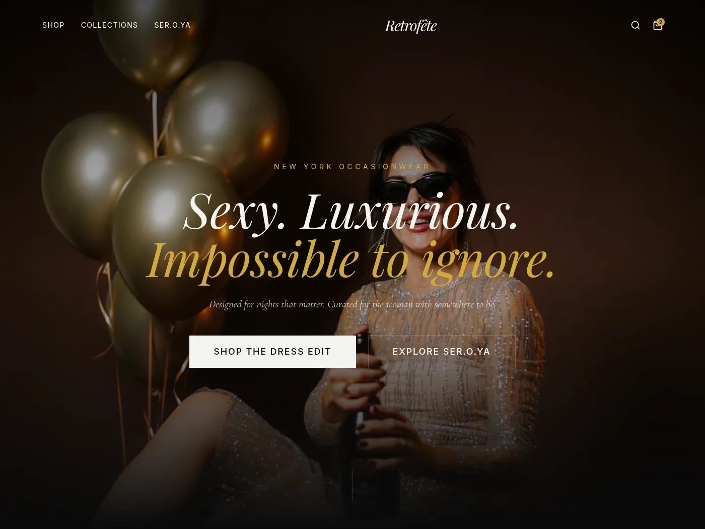 Retrofête Fashion Boutique Site