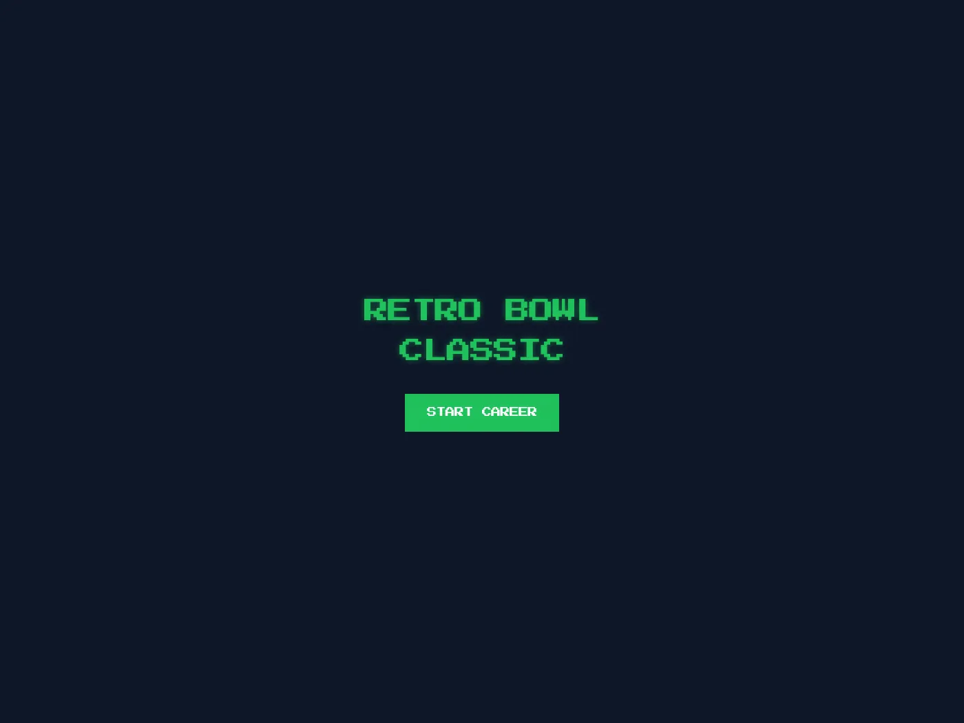 Retro Bowl Classic