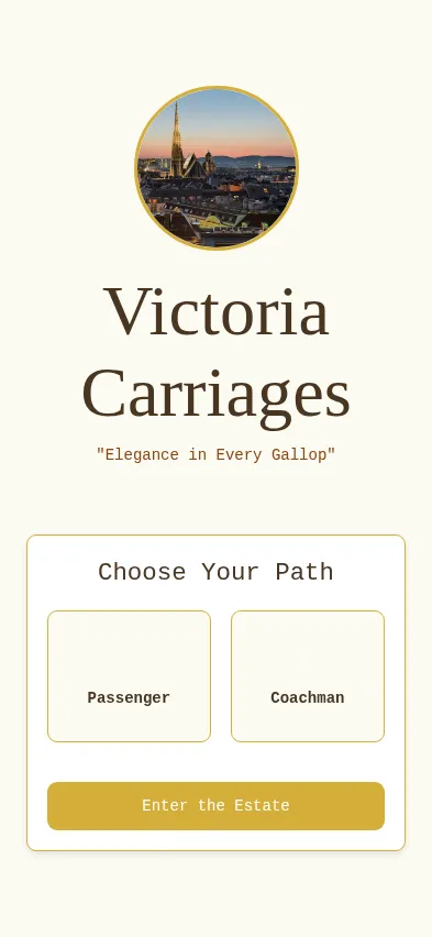 Retro Carriage Ride App