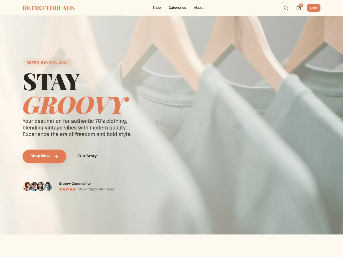 Retro Threads Shop