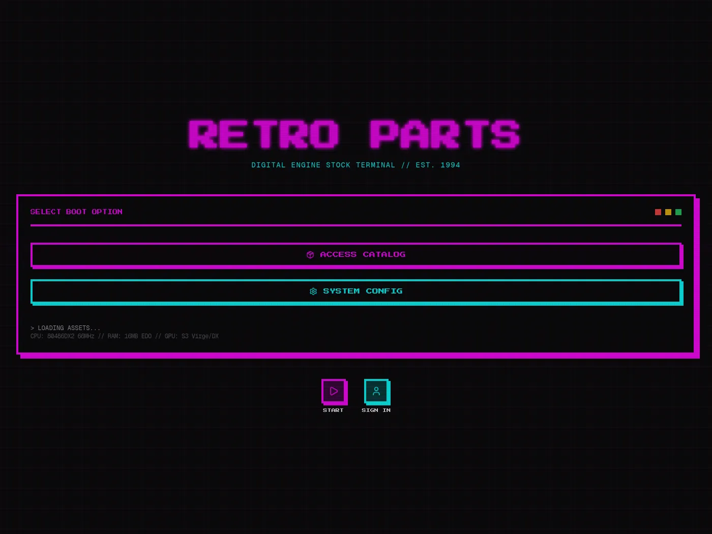 RetroParts Shop