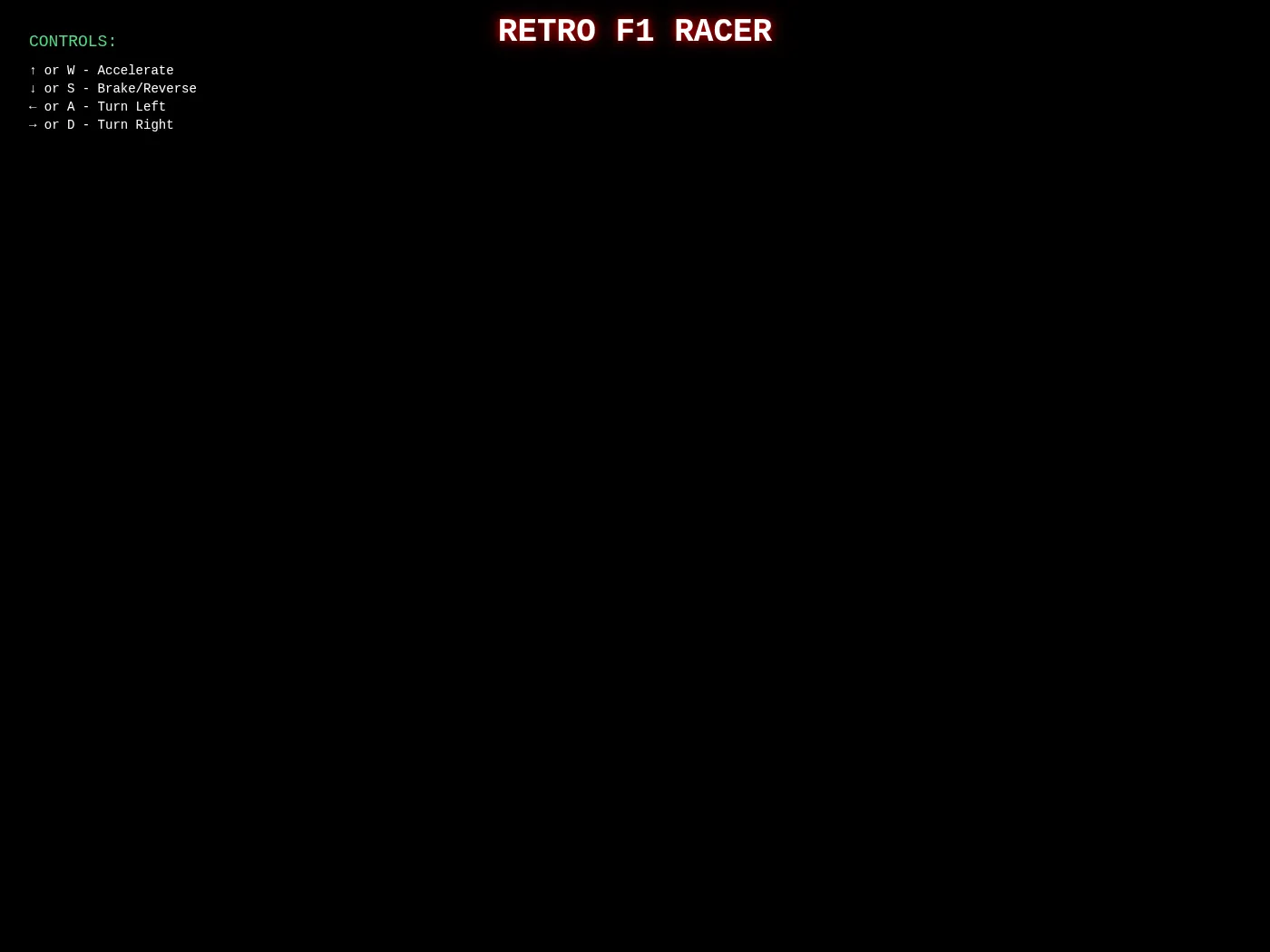 Retro F1 Racer