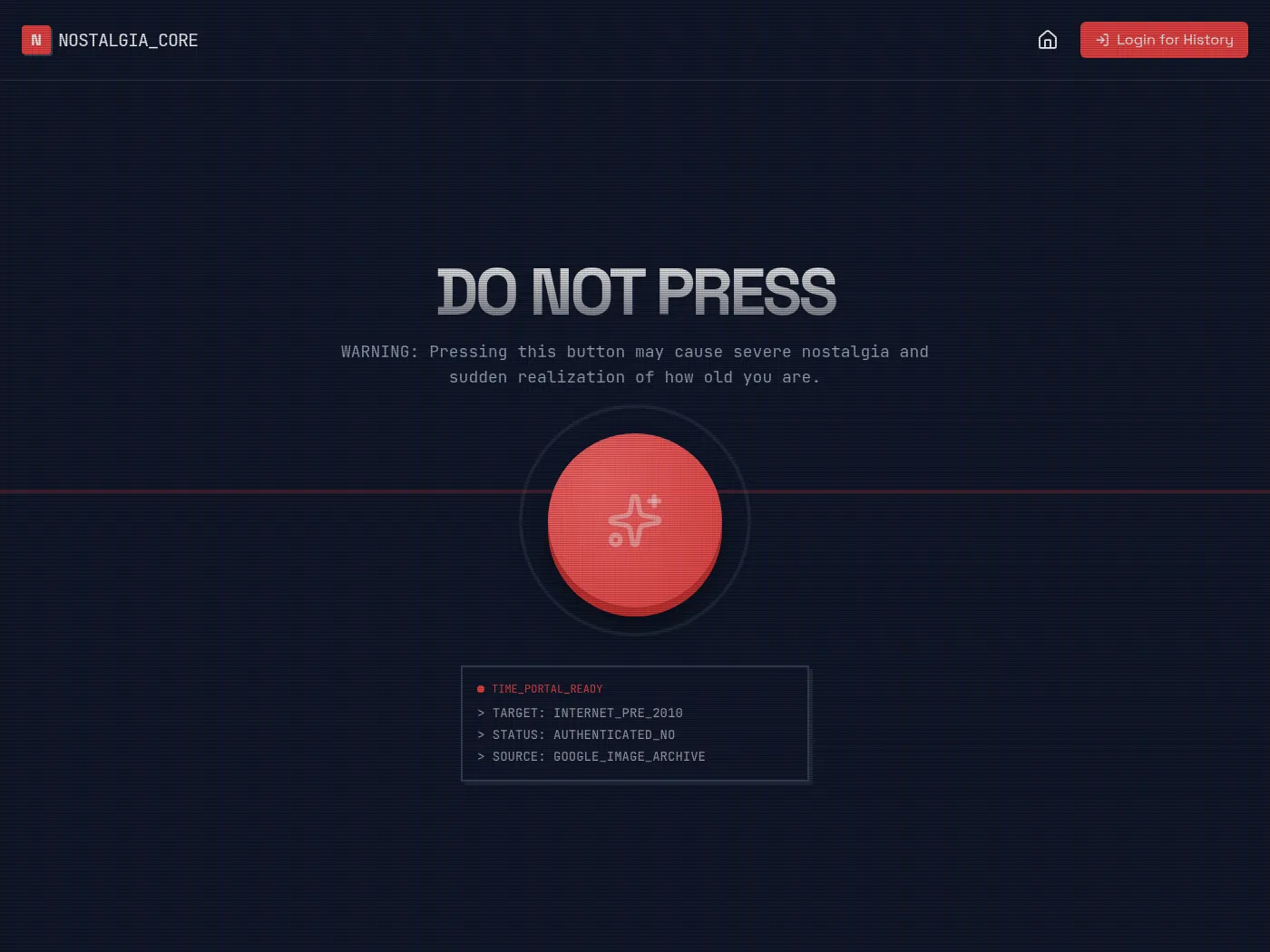 Retro Image Button