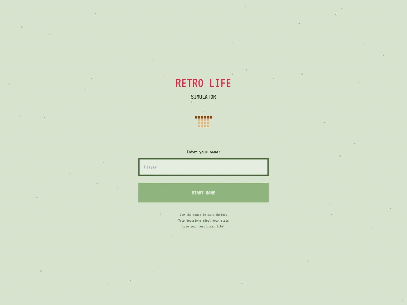 Retro Life Simulator