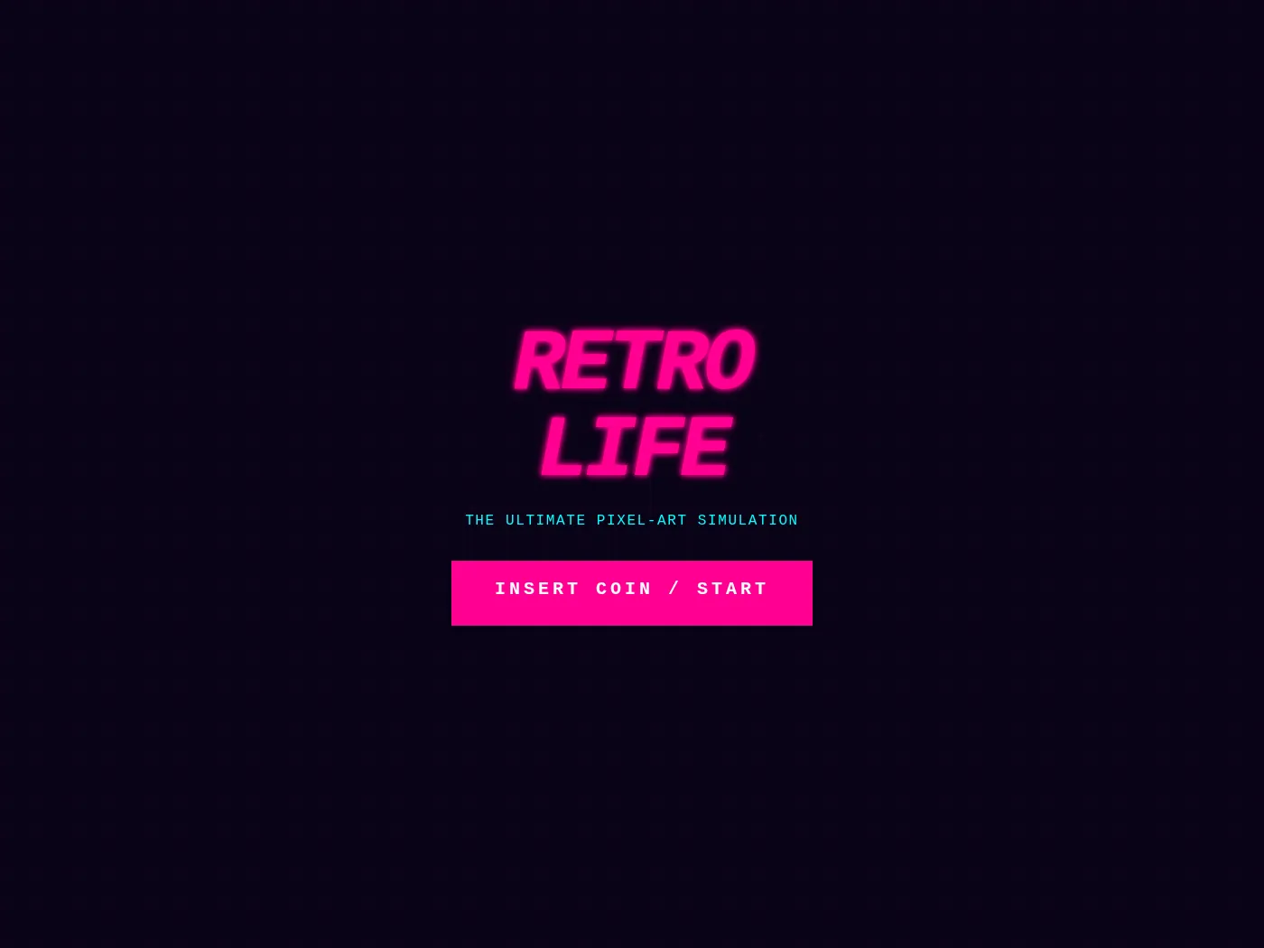 Retro Life Simulator