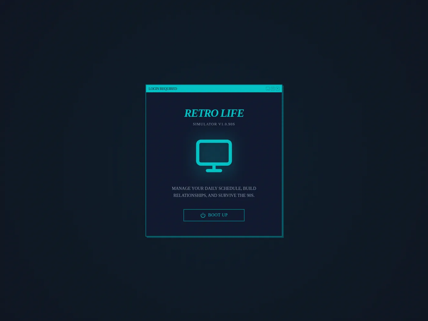 Retro Life Simulator