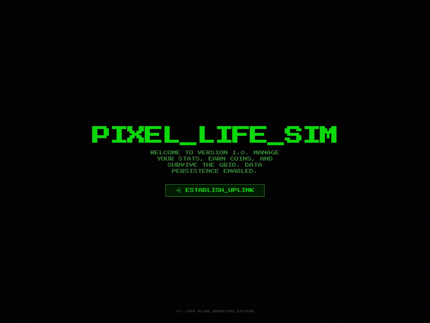 Retro Life Simulator