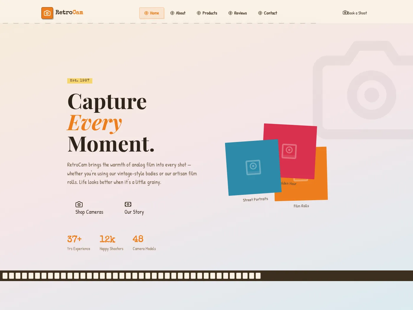 RetroCam Slambook Site