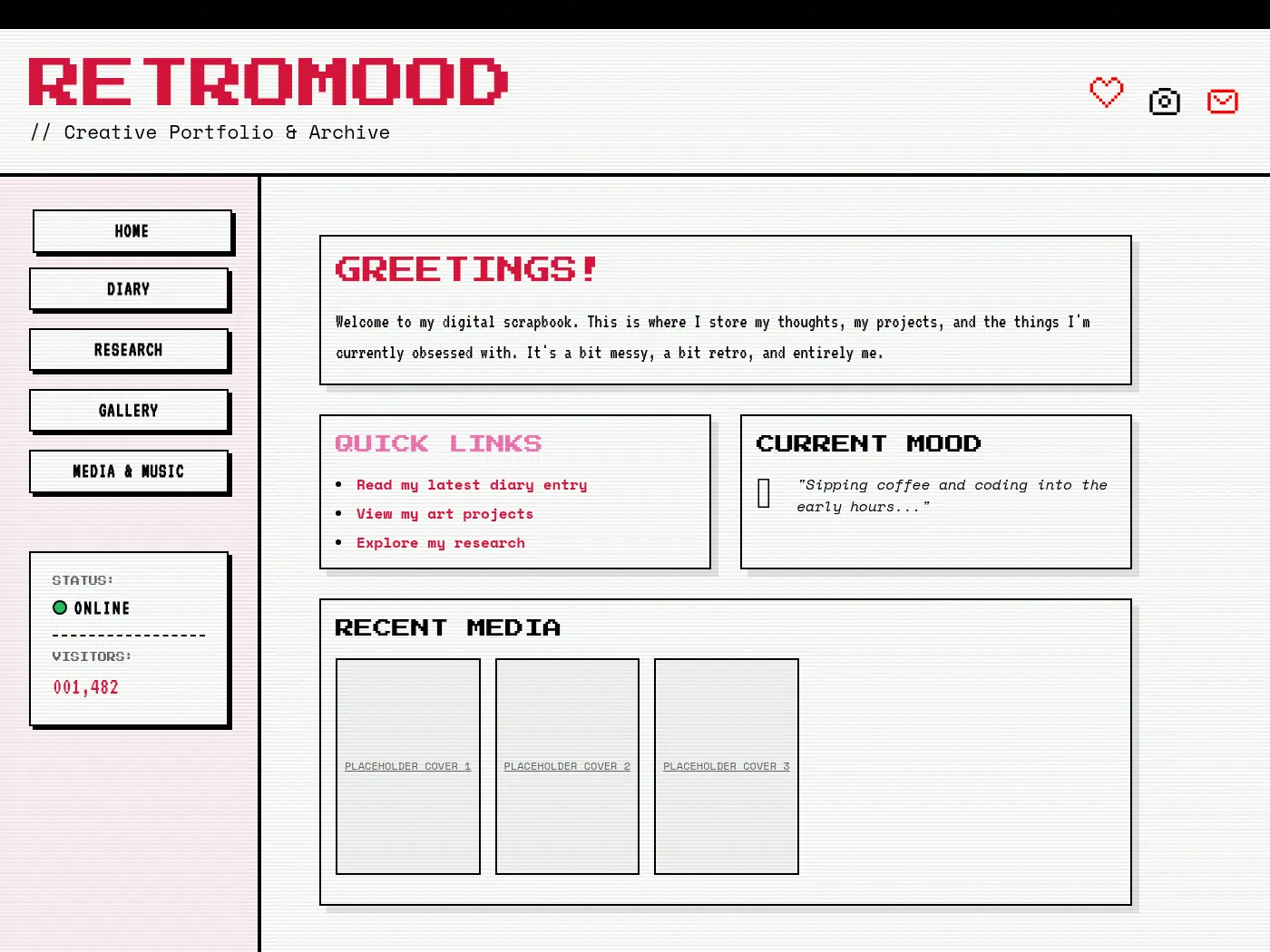 RetroMood Portfolio