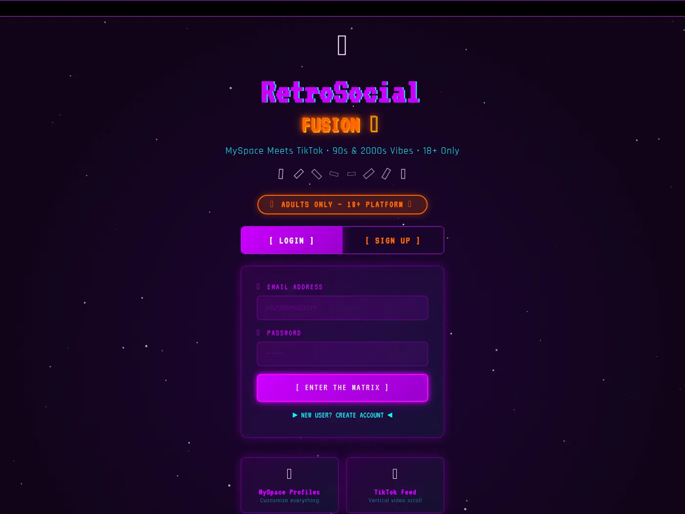 RetroSocial Fusion