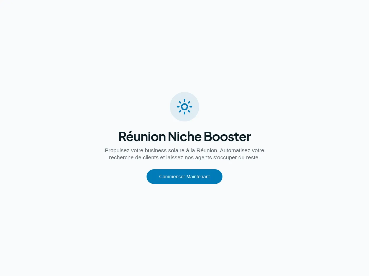 Réunion Niche Booster