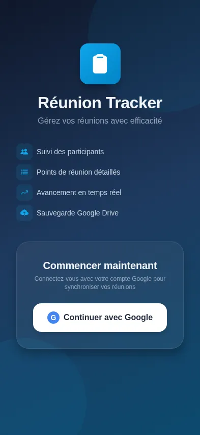 Réunion Tracker Pro