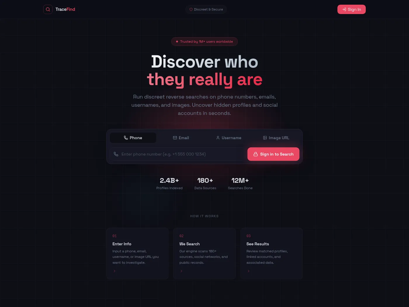 Reverse Partner Search