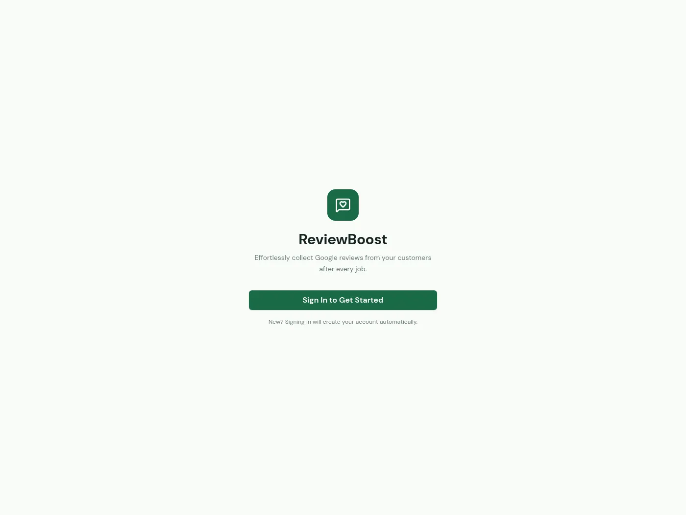 ReviewBoost Dashboard