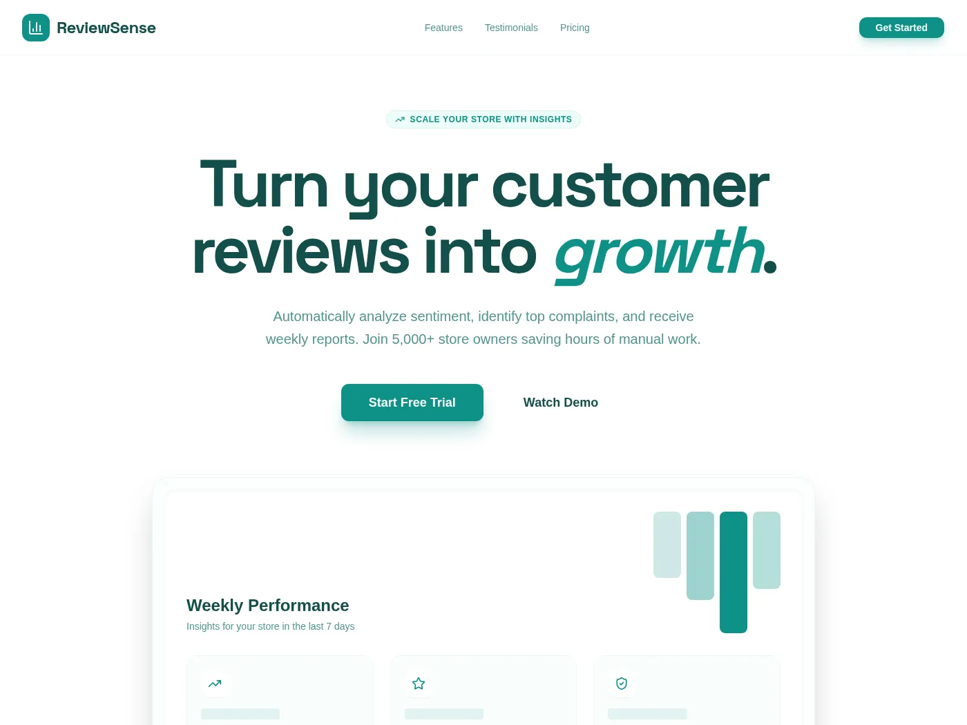 ReviewSense AI