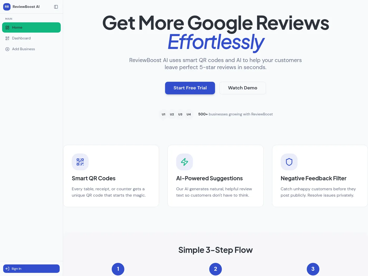 ReviewBoost AI