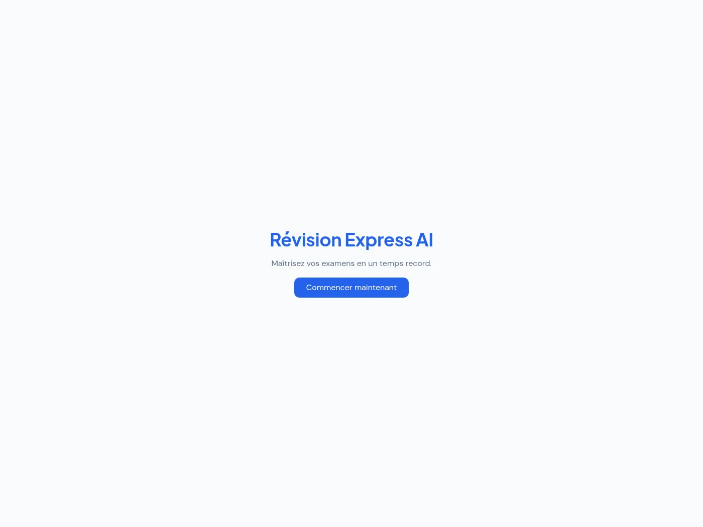 Révision Express AI