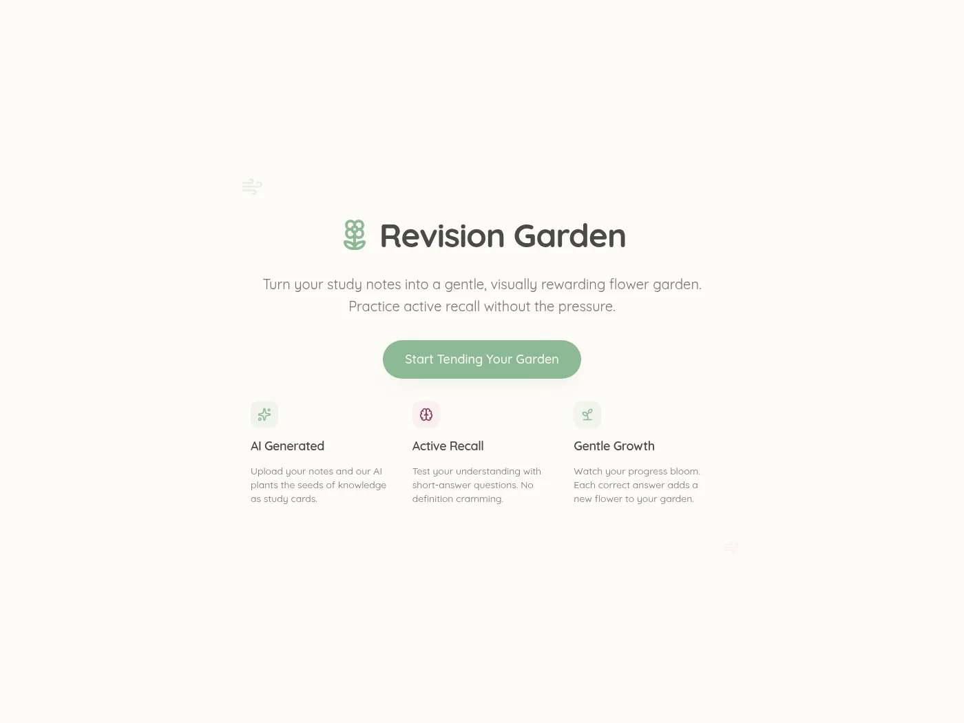 Revision Garden