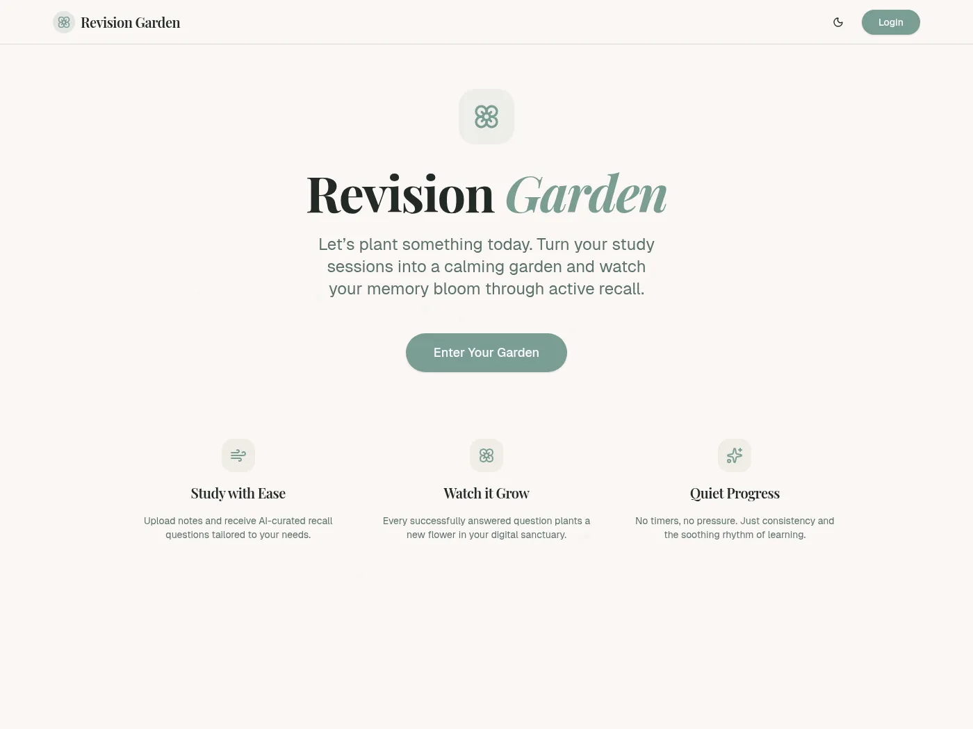Revision Garden