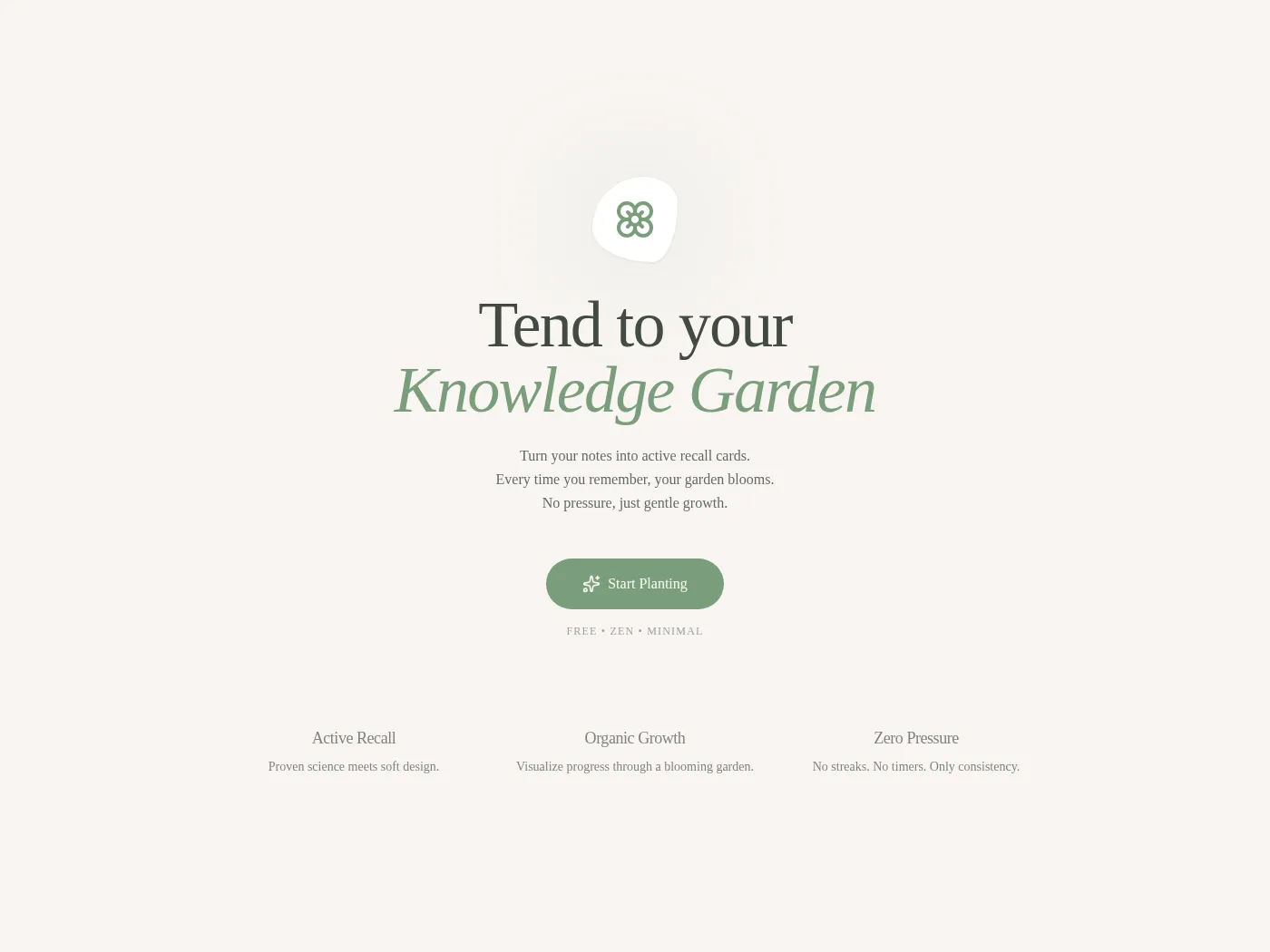 Revision Garden