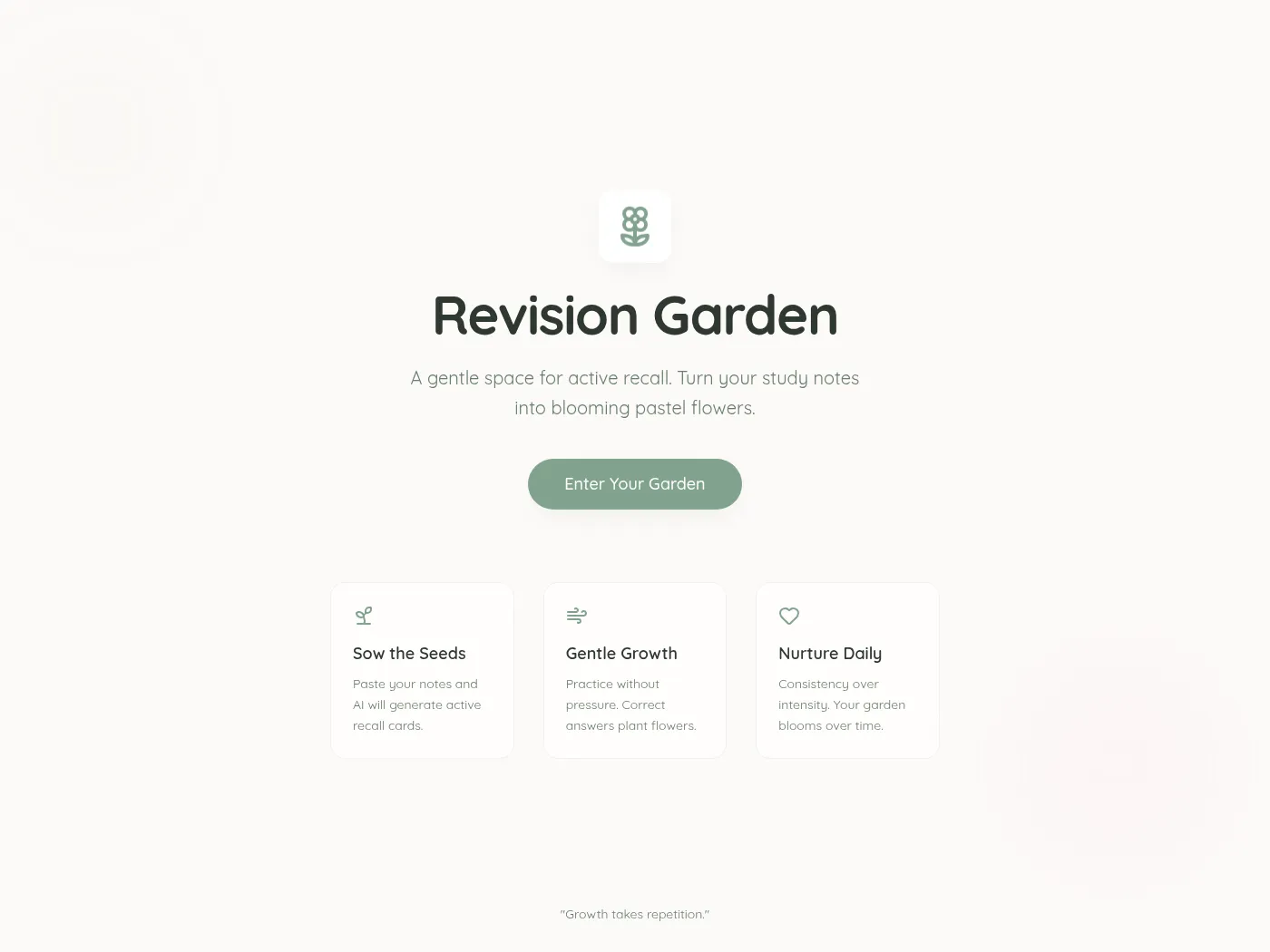 Revision Garden