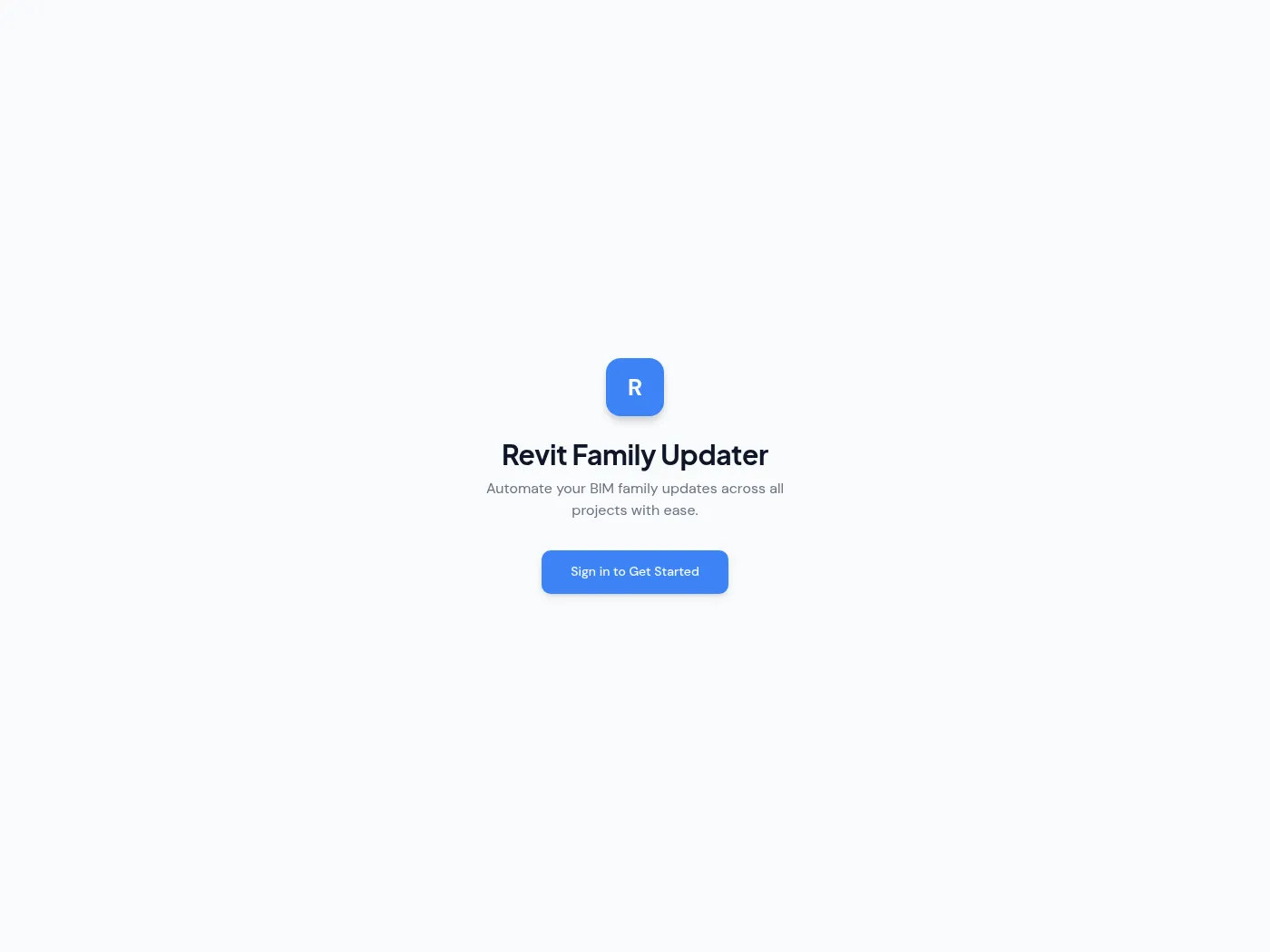 Revit Family Updater