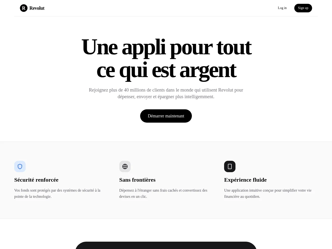 Revolut Clone