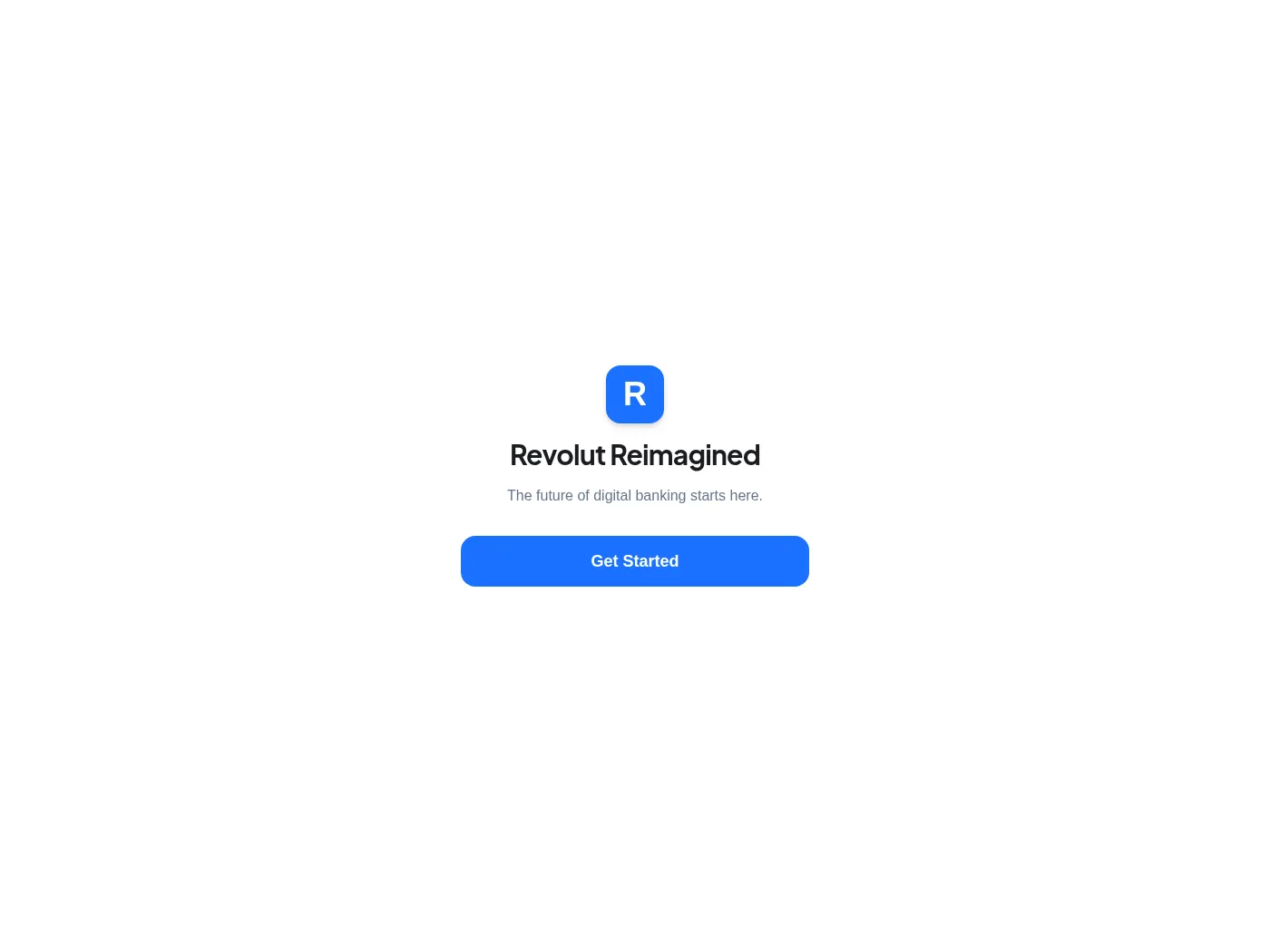 Revolut Reimagined