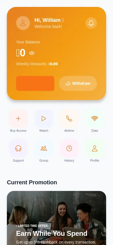 Reward Dash Mobile