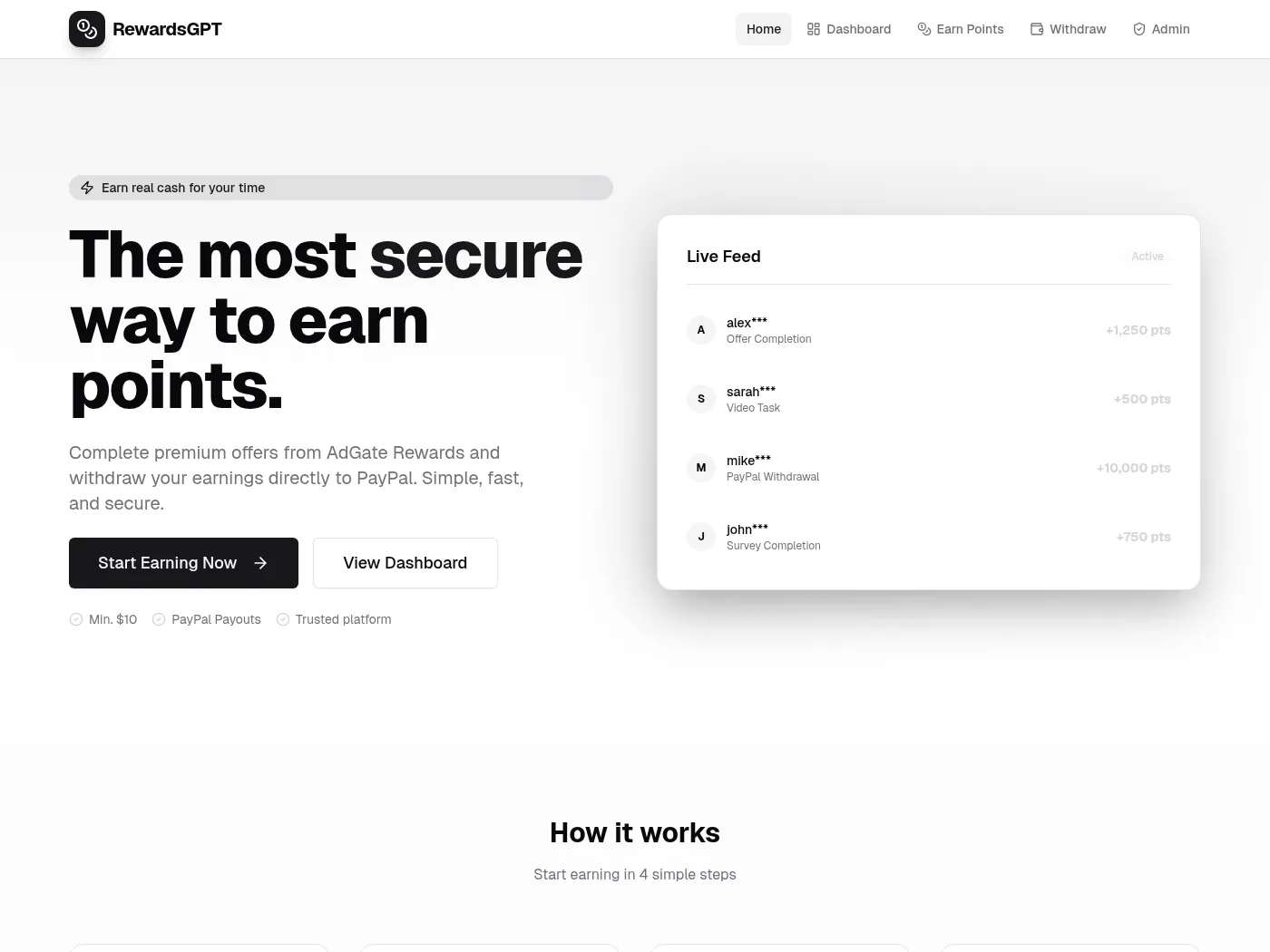 RewardsGPT Platform