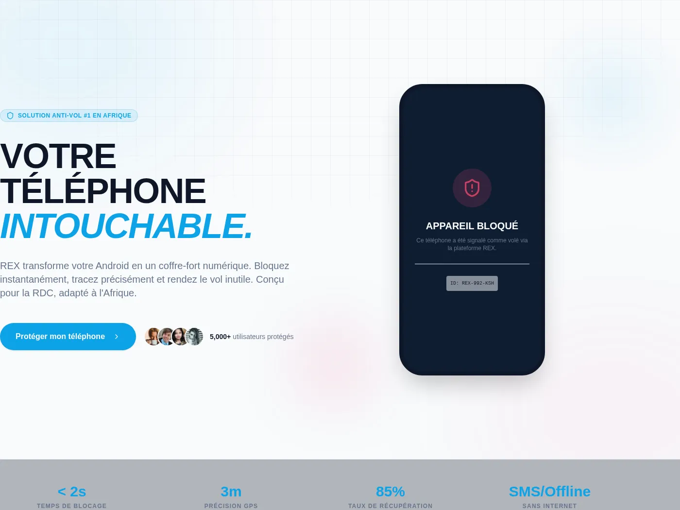 REX Anti-Theft Platform