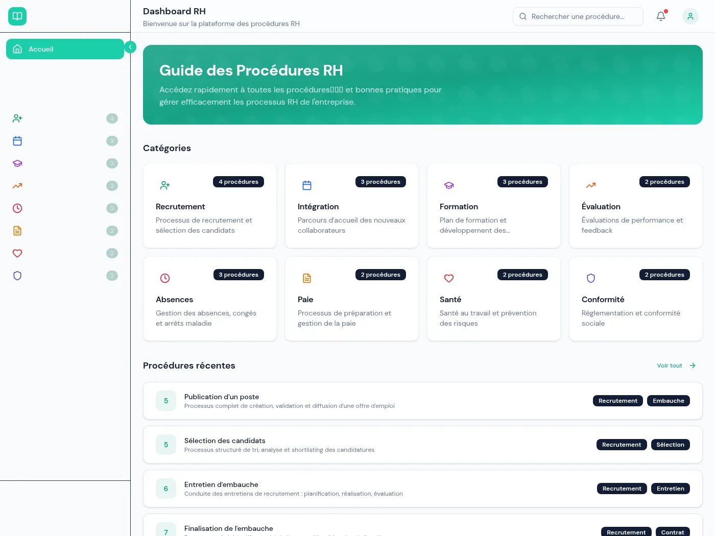 RH Procedure Platform