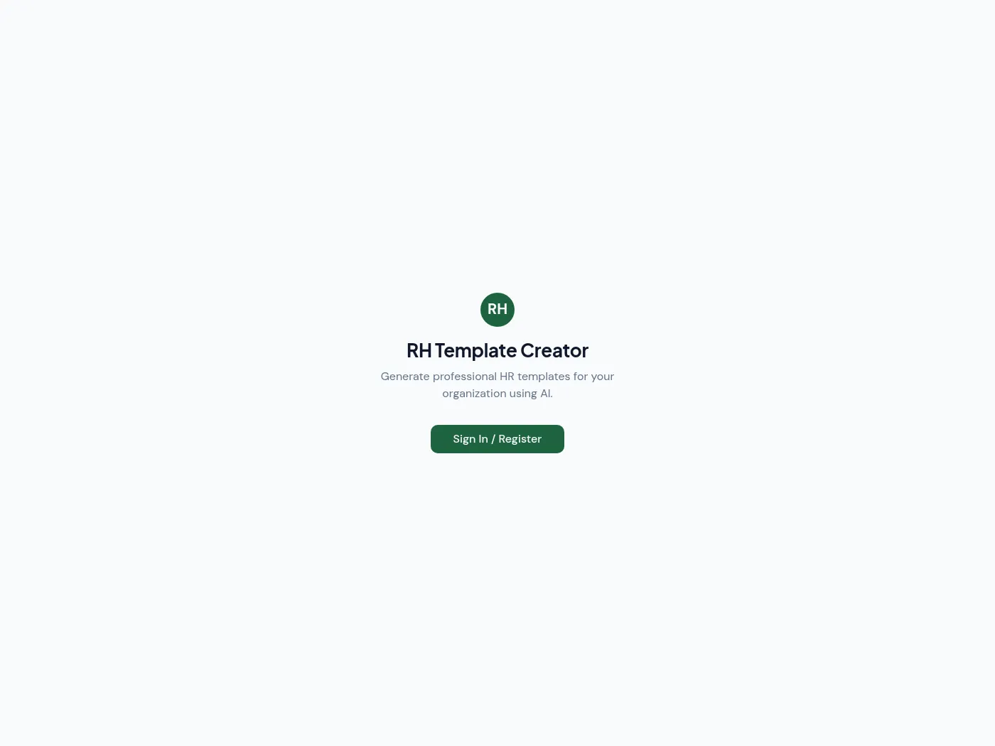 RH Template Creator