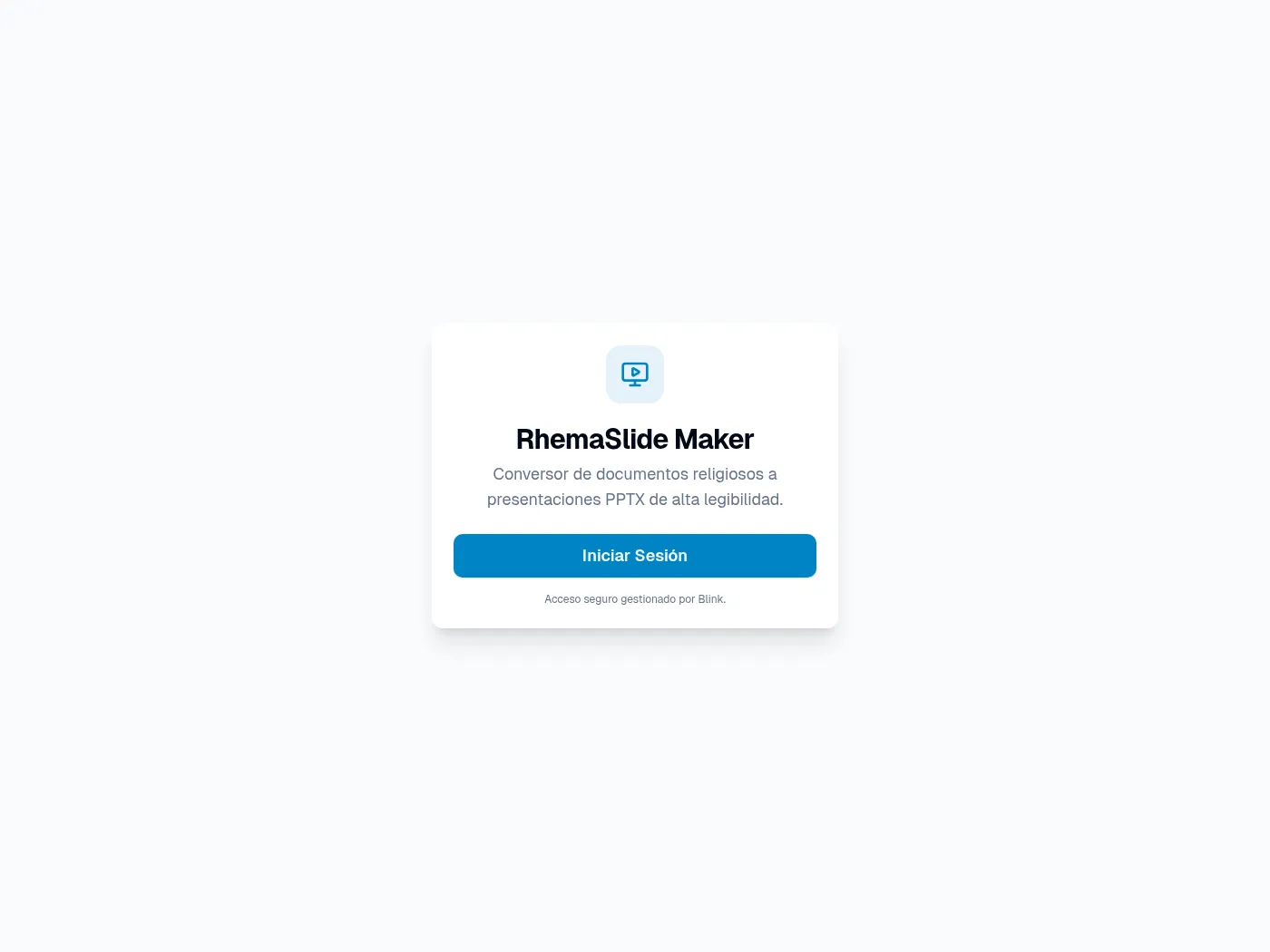 RhemaSlide Maker
