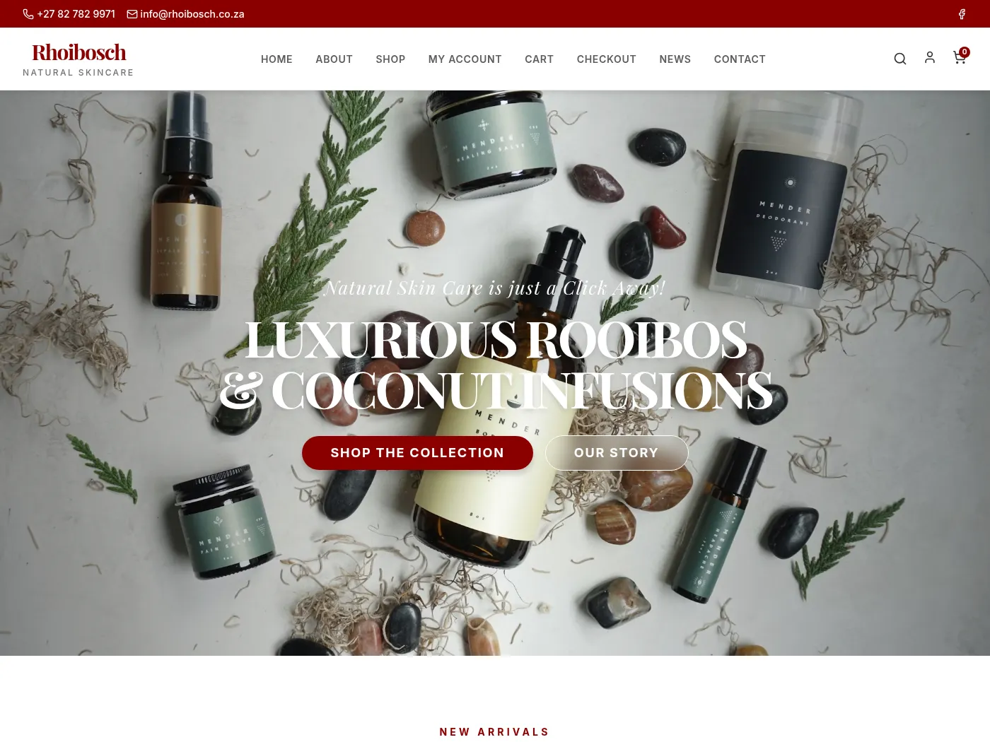 Rhoibosch Web Clone