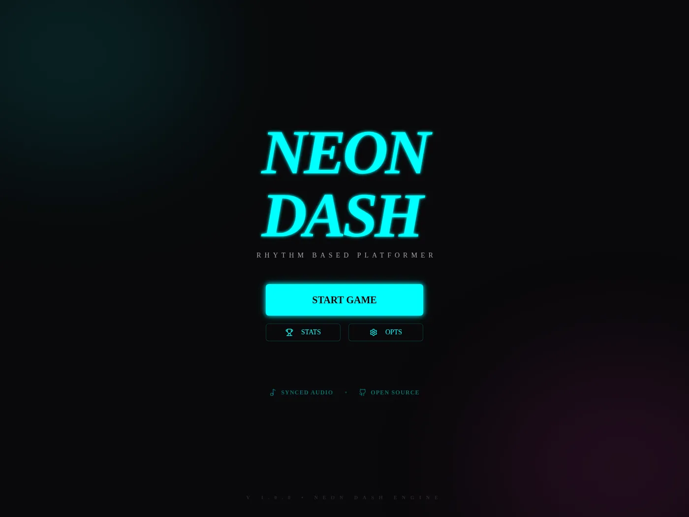 Rhythm Dash Platformer