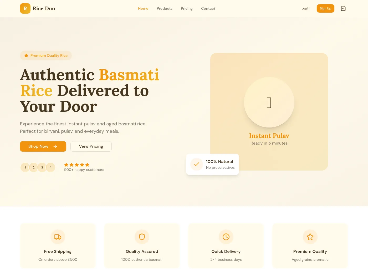 Rice Duo Web Portal
